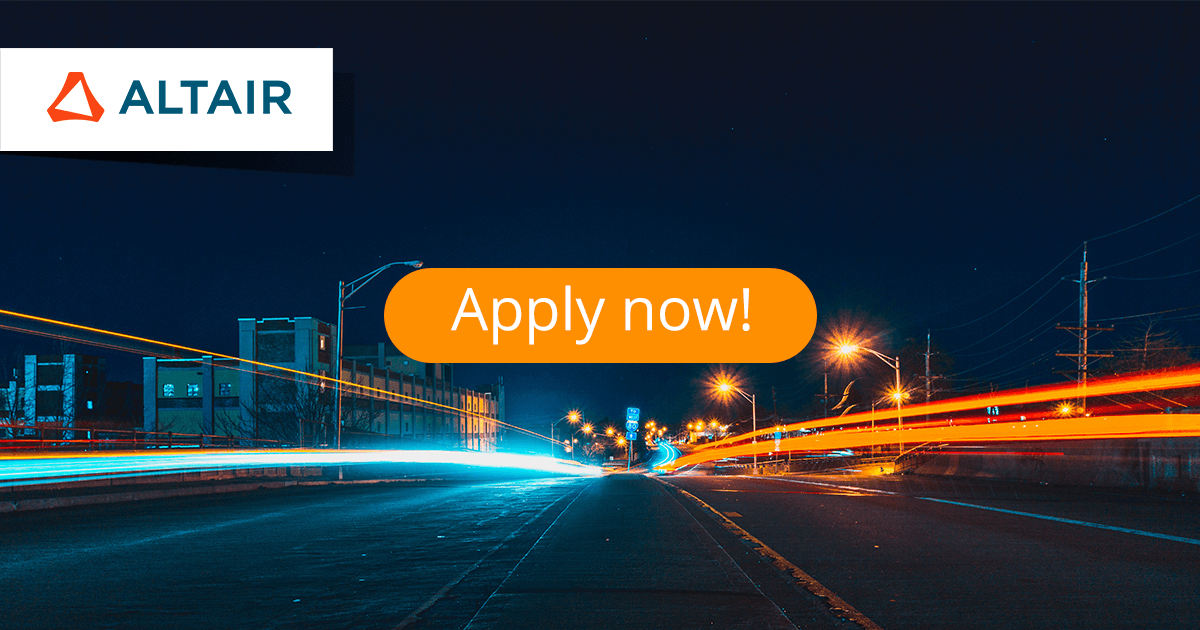 Join the Altair Startup Program & Accelerate Your Product To Market!